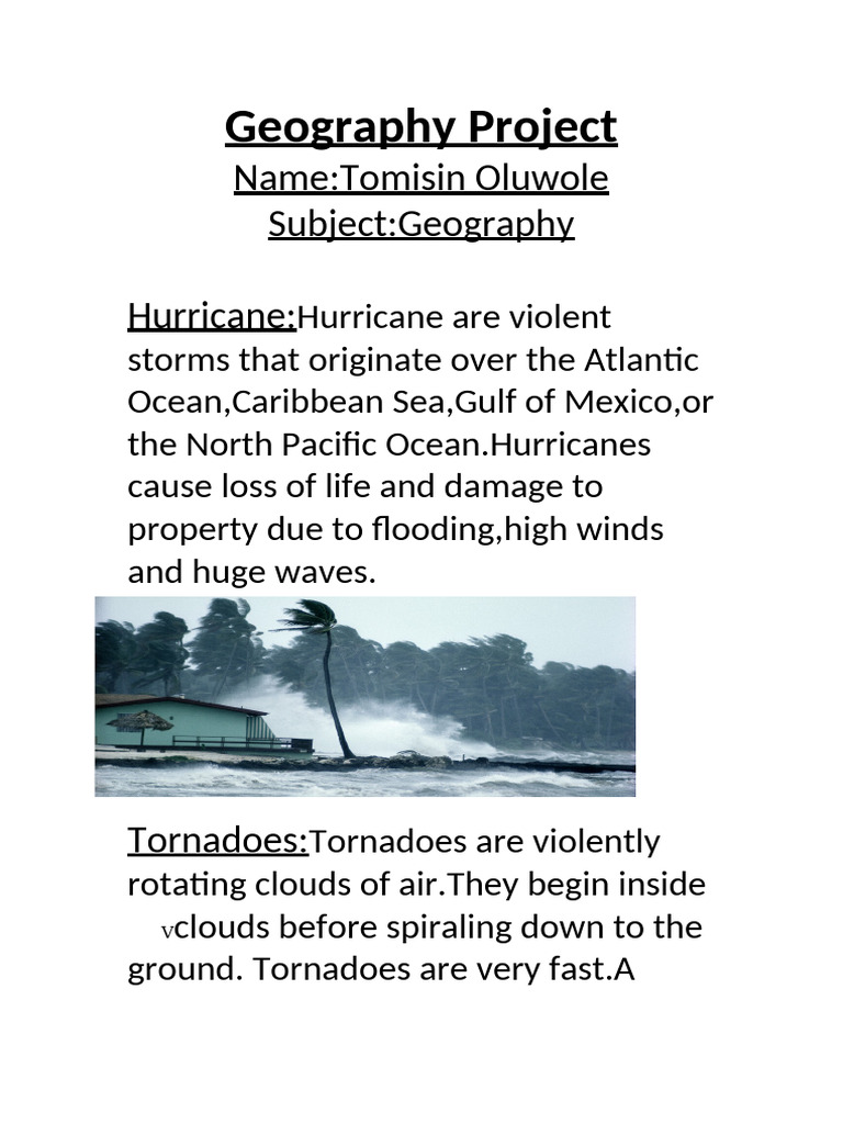 Natural Disasters Explained: Hurricanes, Tornadoes, Tsunamis, Volcanoes ...