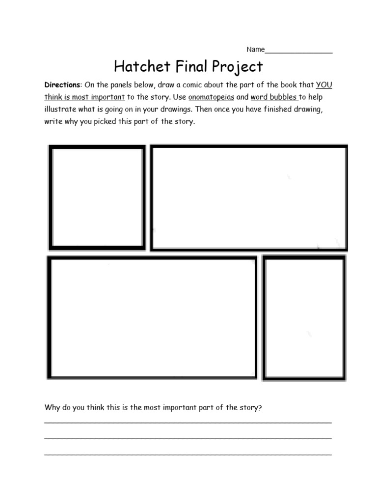 Hatchet Final Project | PDF