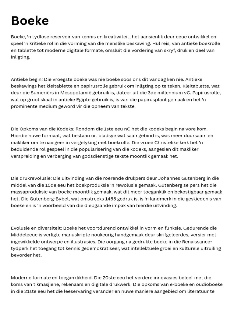 Boeke | PDF