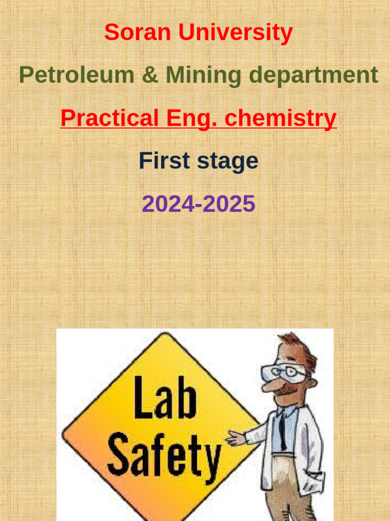 General Laboratory Safty | PDF | Toxicity | Laboratories