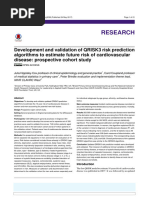 QRISK3 Explained - August 2021 Publication - PDF | PDF | Cardiovascular ...