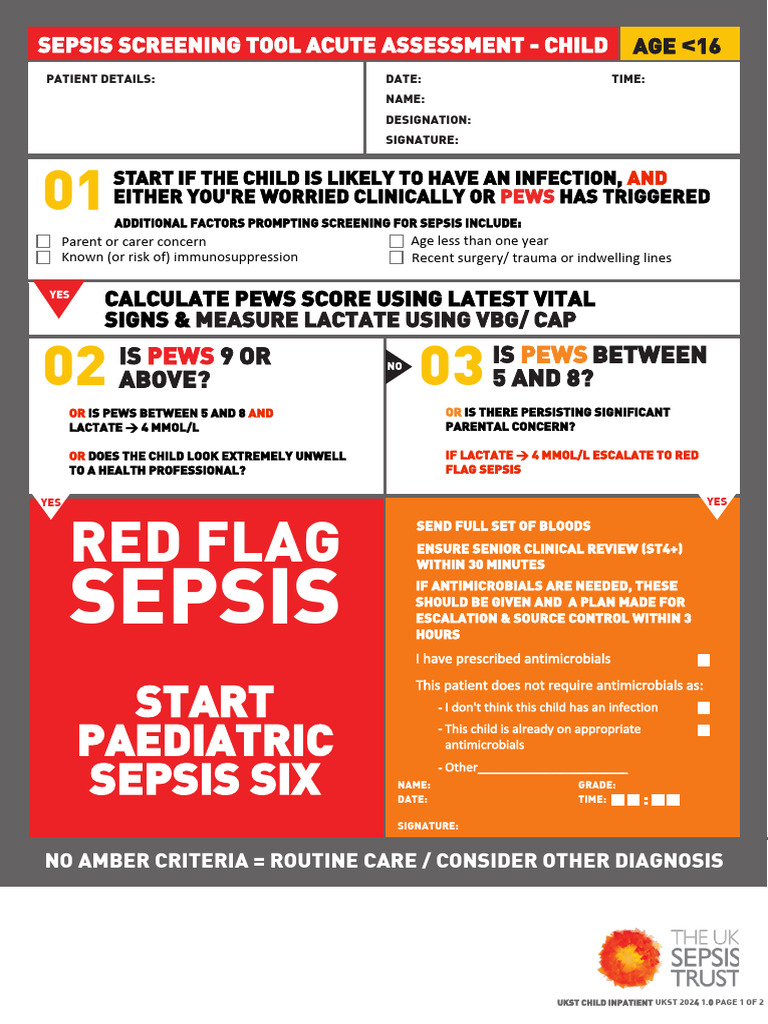Sepsis-Acute | PDF | Sepsis | Human Diseases And Disorders
