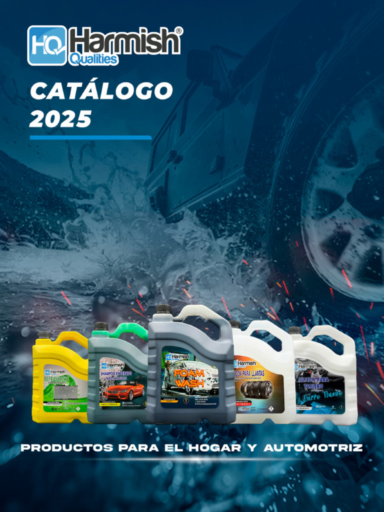 Catalogo Harmish 2025 | PDF | Agua | Rodamiento (Mecánico)