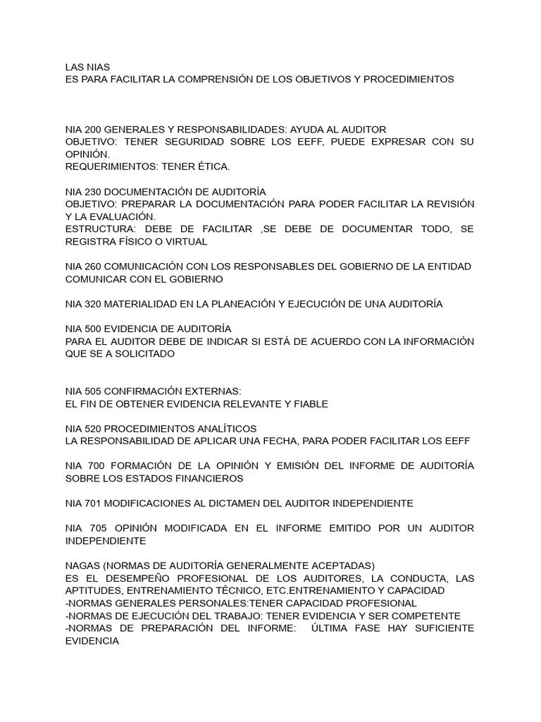 Resumen de Auditoría | PDF | Auditoría | Contralor