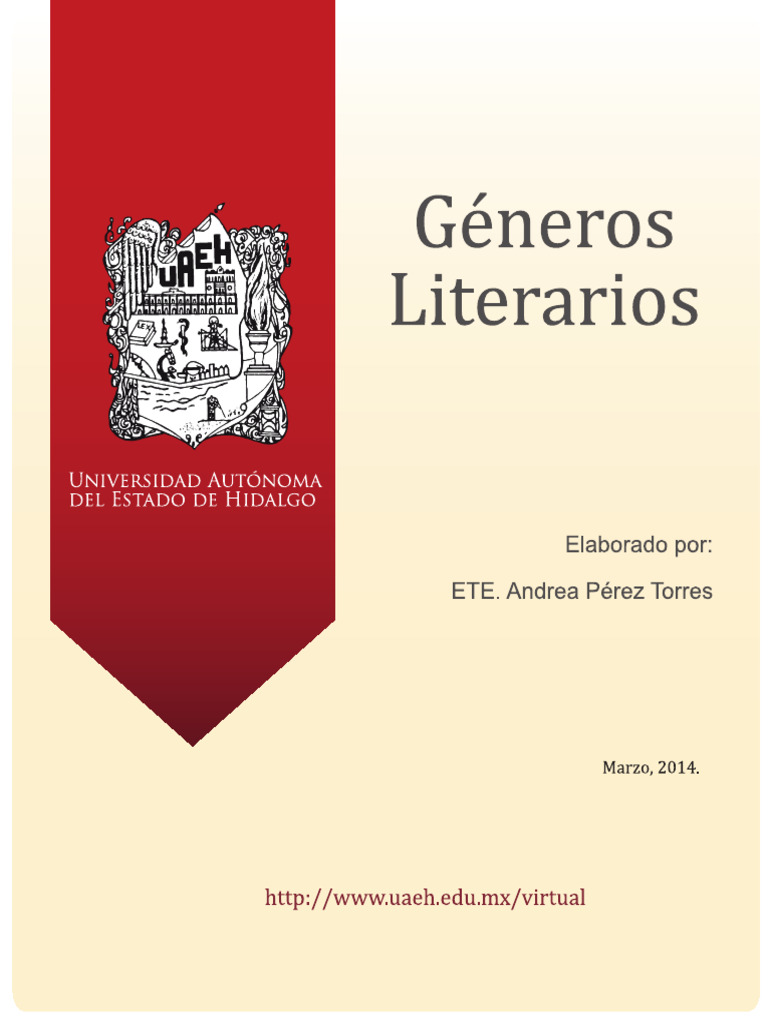 Géneros Literarios en Inglés | PDF | Poesía | Prosa