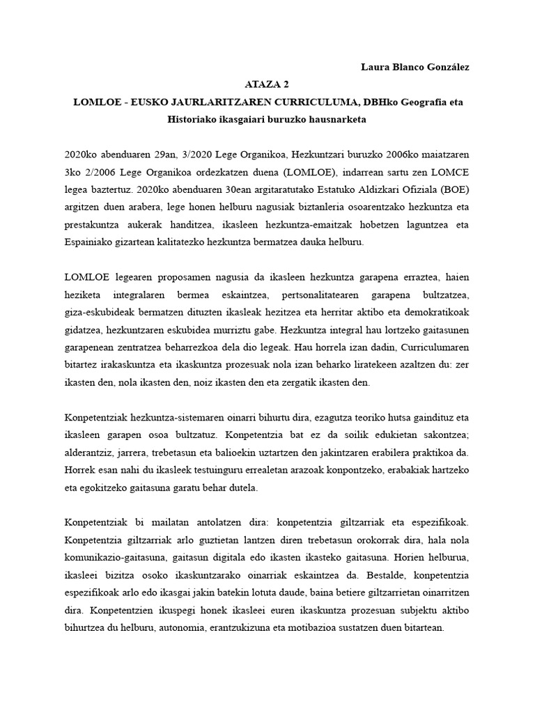 Zer Da Artea Eta Ondarea | PDF