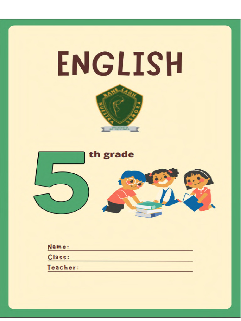 Booklet 5to 2024 - Ingles - Anillado $3920 | PDF