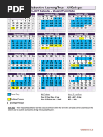 2024-2025 Secondary School Year Calendar | PDF | Schools | Educational ...