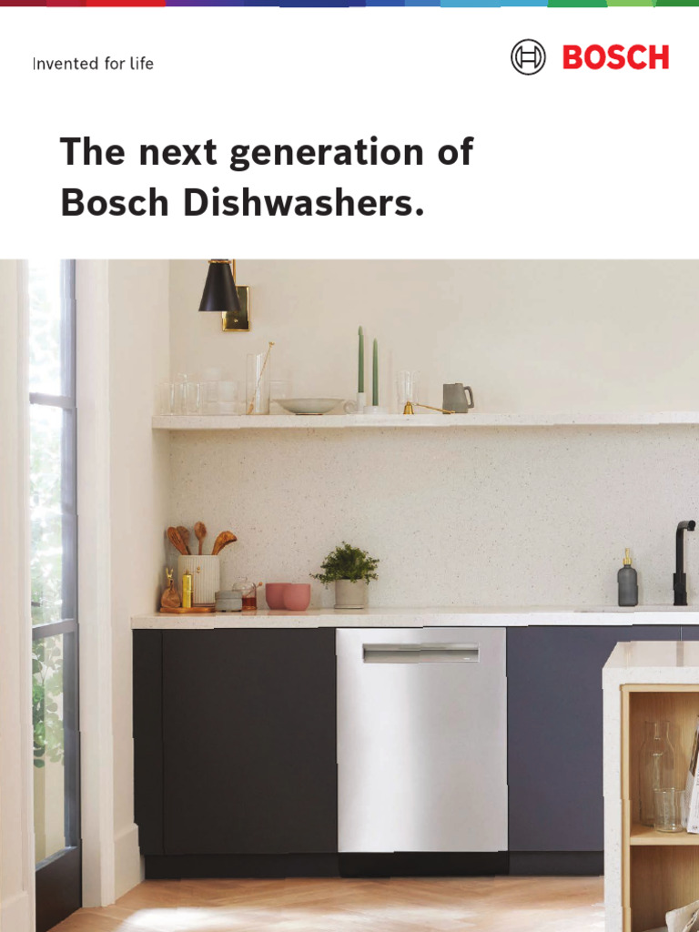 Bosch Dish Brochure Web SPREAD | PDF | Dishwasher