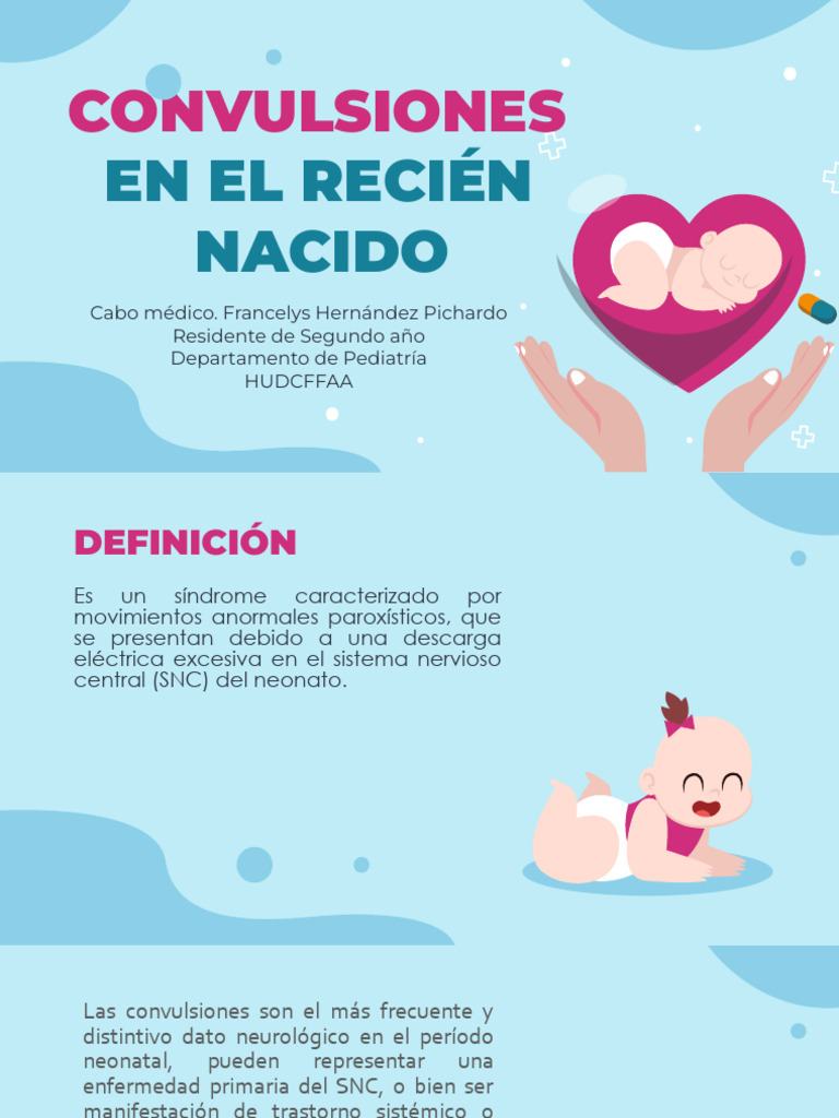 Convulsiones en Neonatos | PDF | Carrera | Enfermedades y trastornos