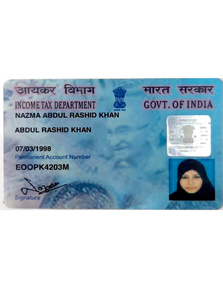 PAN CARD (1) | PDF