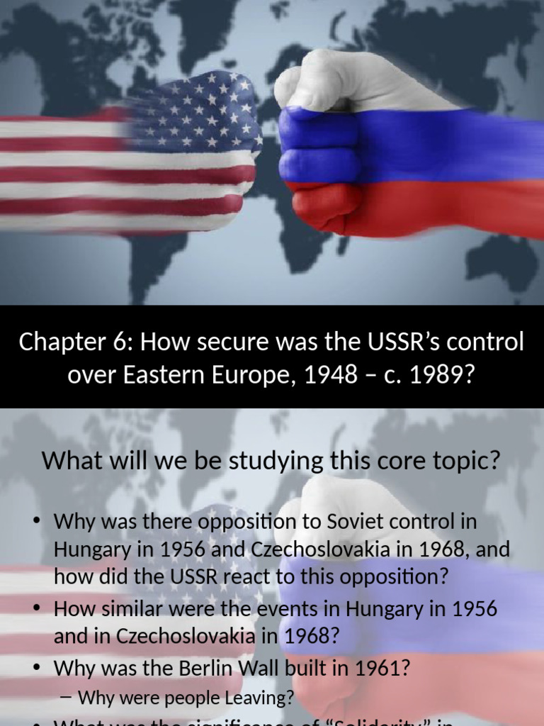 6 How Secure Was The Ussrs Control Over Eastern Europe 1948-1989 | PDF ...