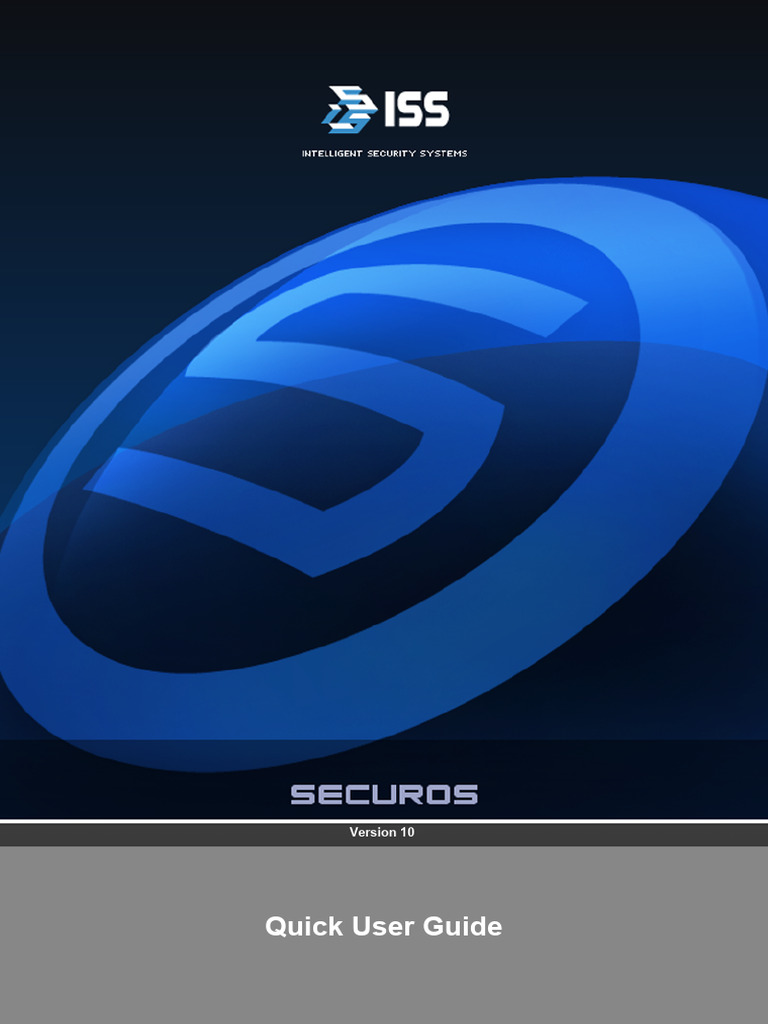 SecurOS Quick User Guide | PDF | Software | Computing