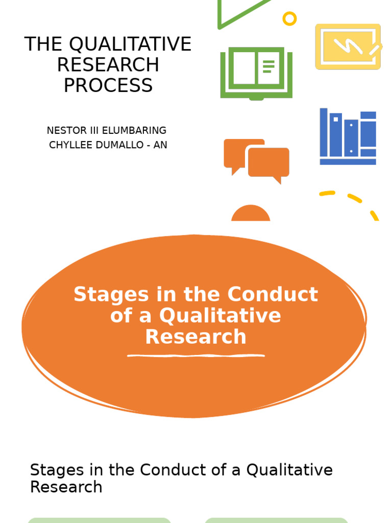 Stages of Qualitative Research Process | PDF