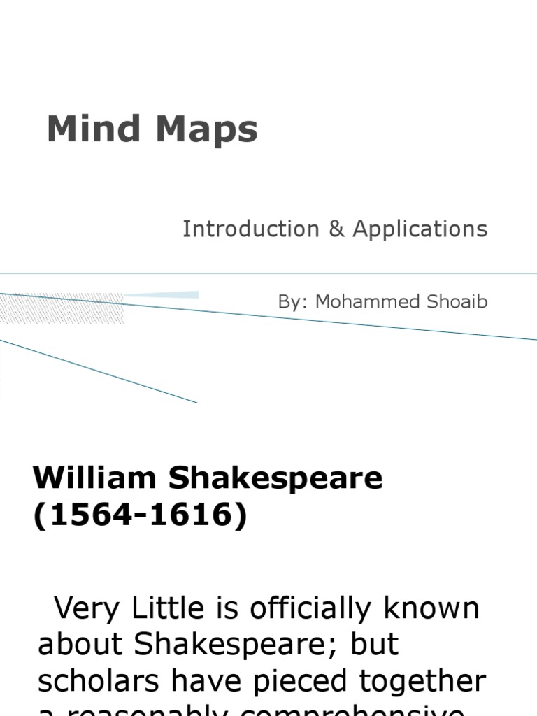Mind Maps: Introduction & Applications | PDF | Classics