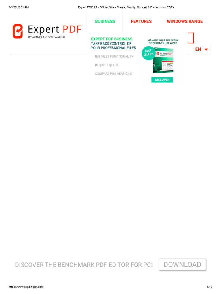 Expert PDF: Business File Management | PDF | Optical Character ...