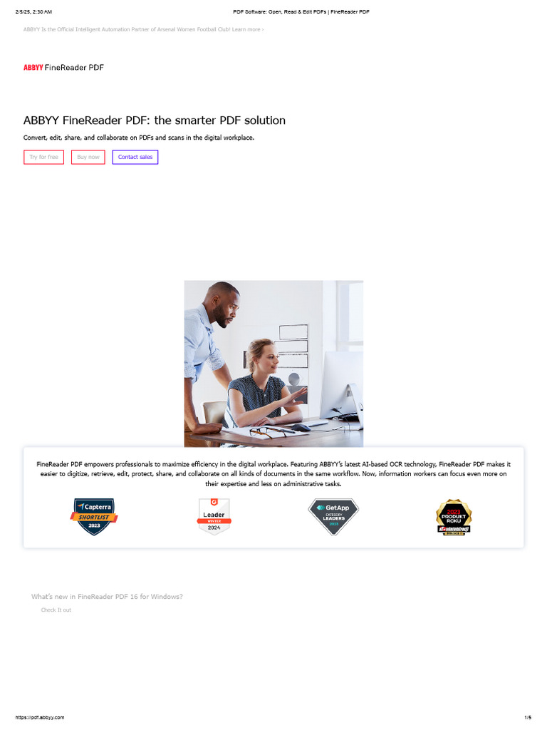 ABBYY FineReader PDF: Key Features Overview | PDF | Optical Character Recognition | Computing