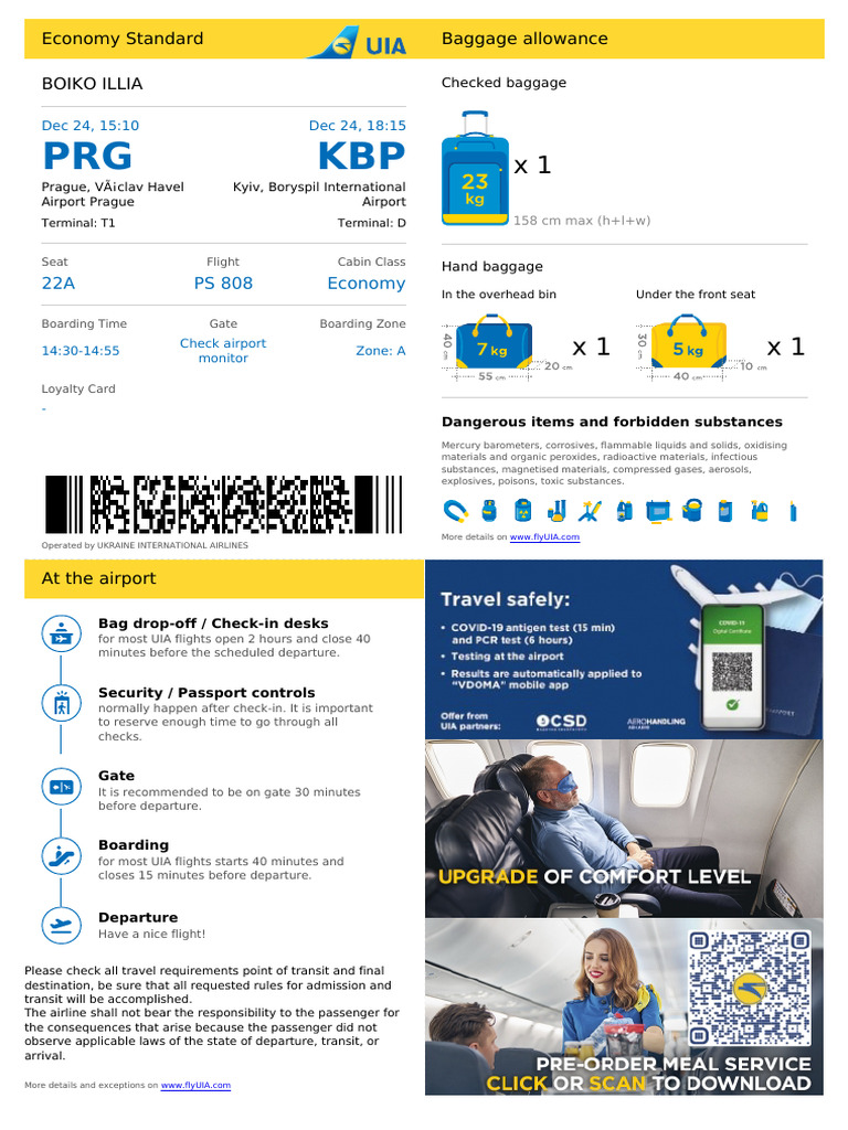 Boarding Ps808 PRG KBP 24dec21 All Boiko Illia All | PDF | Aviation