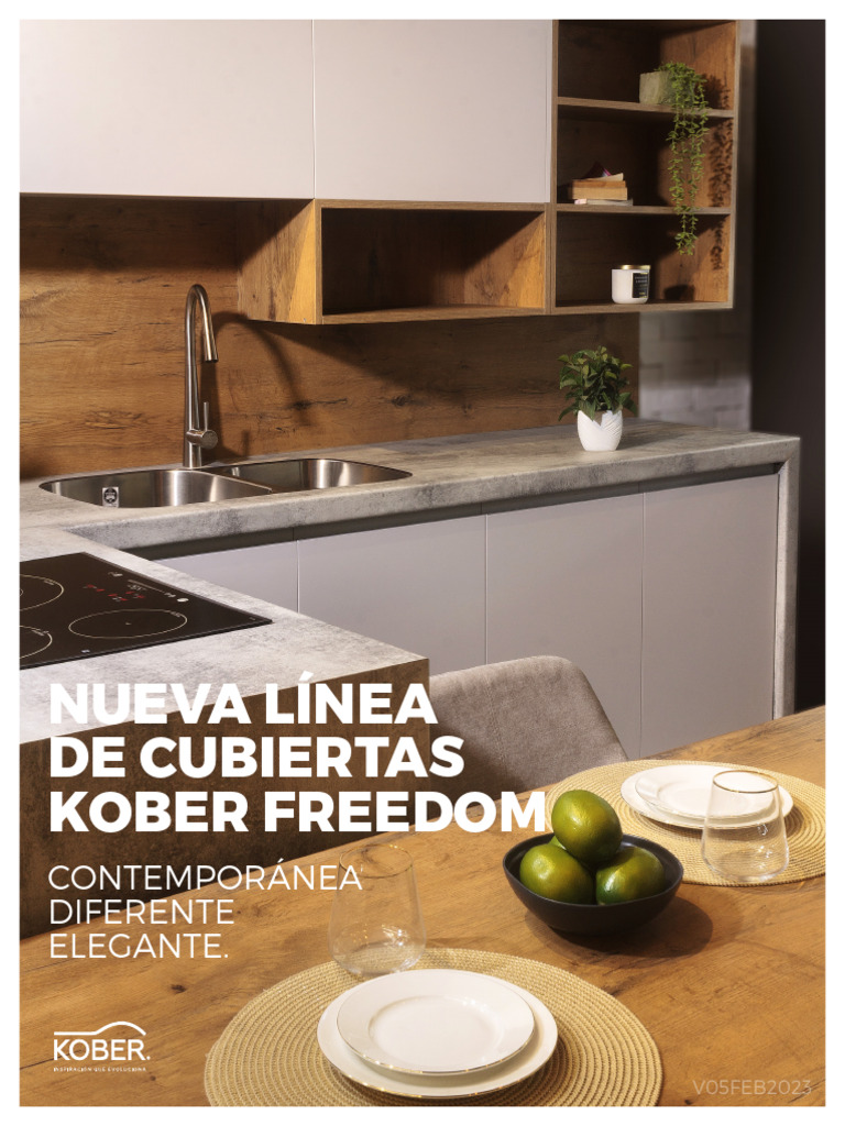 Cubiertas Kober Freedom: Diseño Elegante y Versátil | PDF