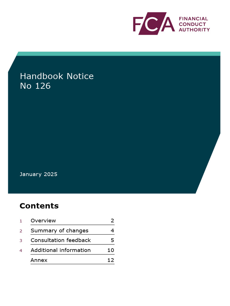 handbook-notice-126 | PDF | Investment Fund | Risk