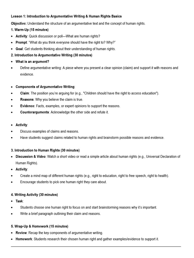 Argumentative Text Writing | PDF | Reason | Evidence