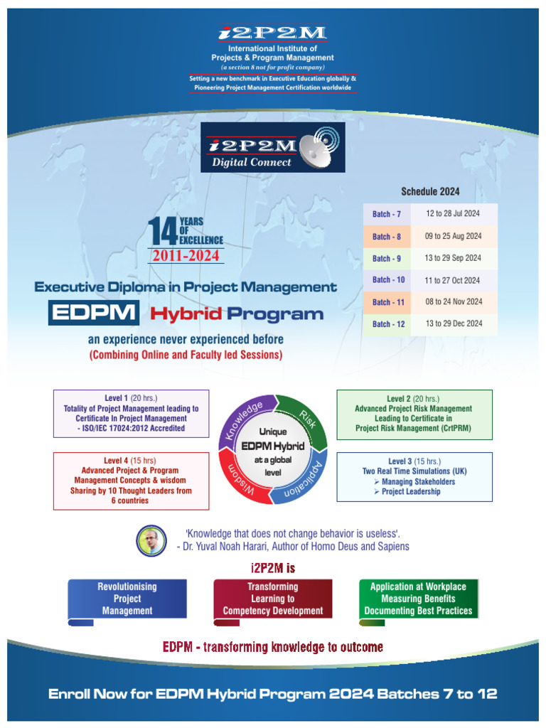 EDPM-2024 | PDF | Project Management