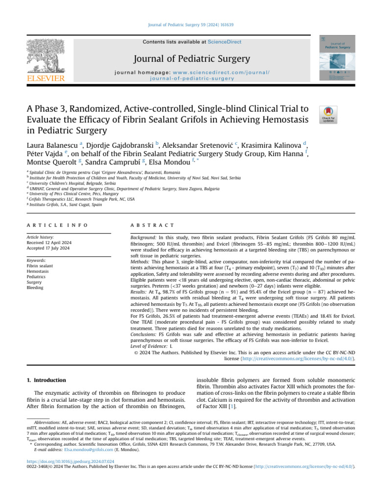 A Phase 3, Randomized, Active Controlled, Single B | PDF | Bleeding ...