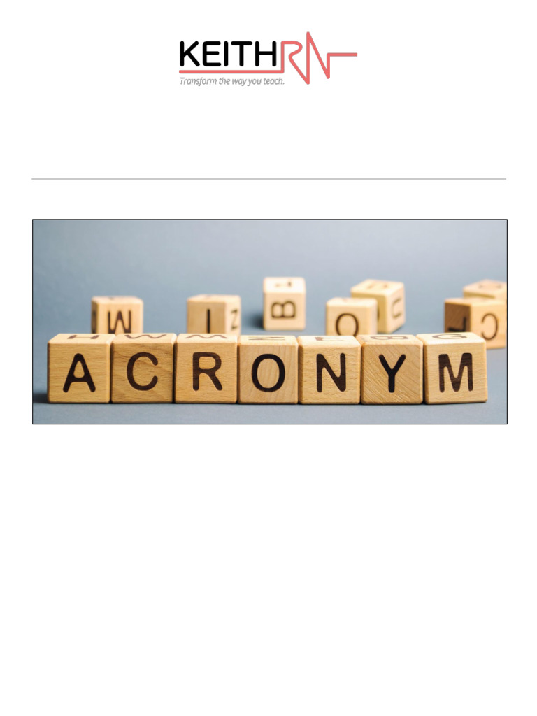 2 19+TEMPLATE Acronyms 1 2 | PDF
