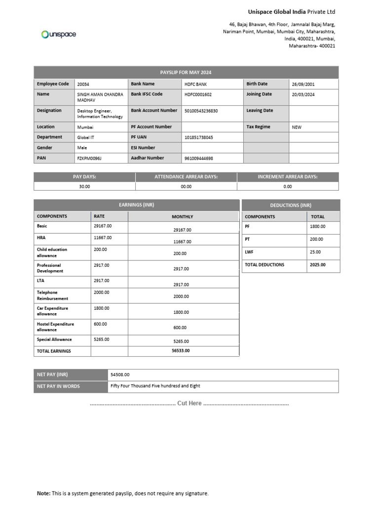 May24 | PDF | Payments | Government Finances