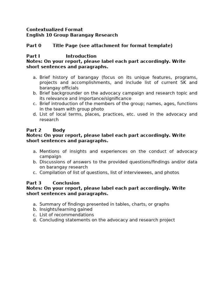 Context Format Research | PDF