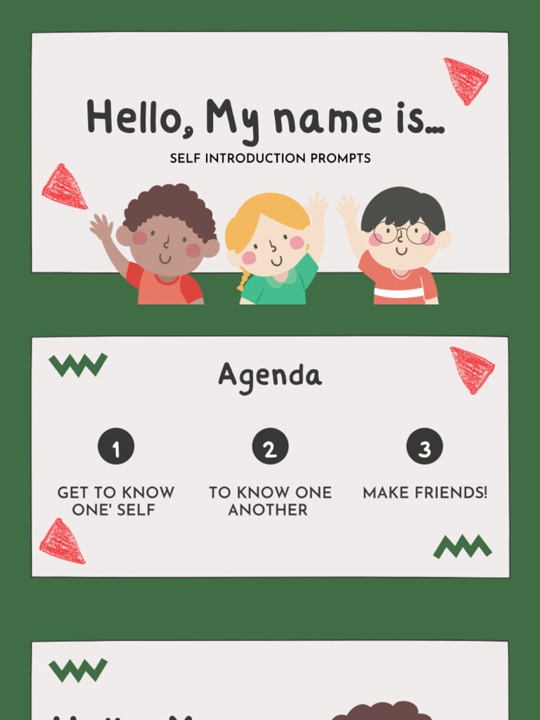 Hello My Name Is | PDF