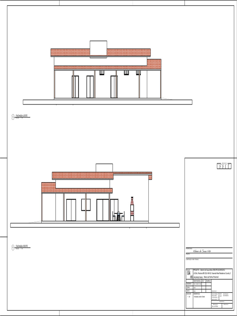 Fachada Leste Oeste Assinado | PDF