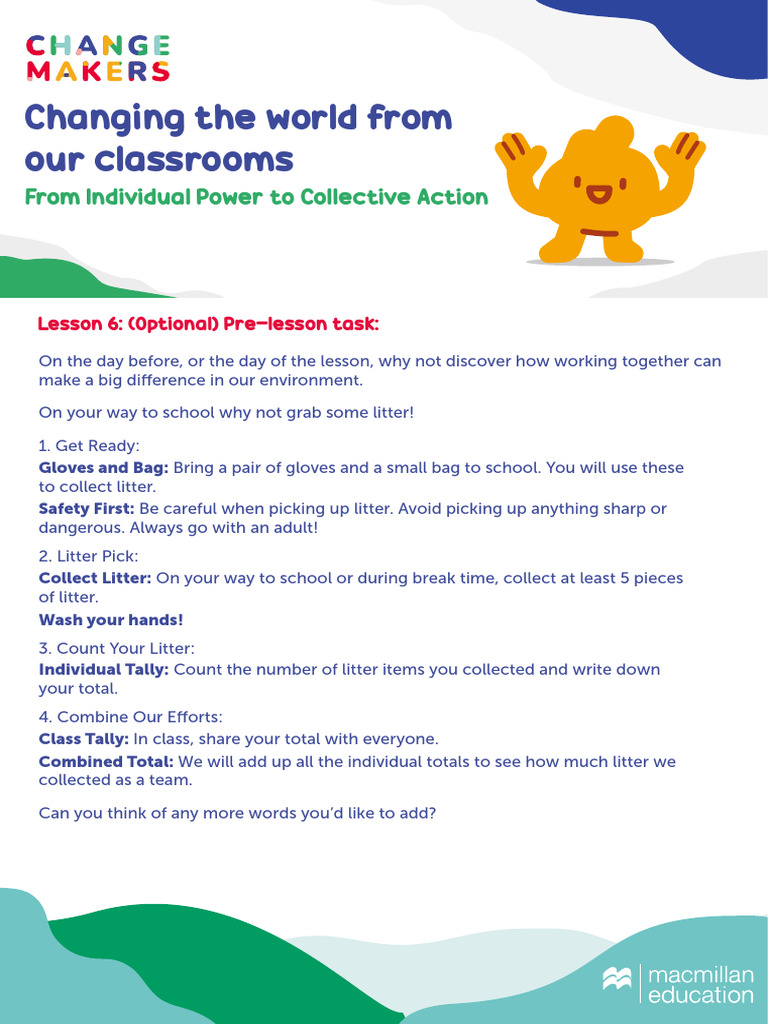 Classroom Litter Pick Campaign Guide | PDF
