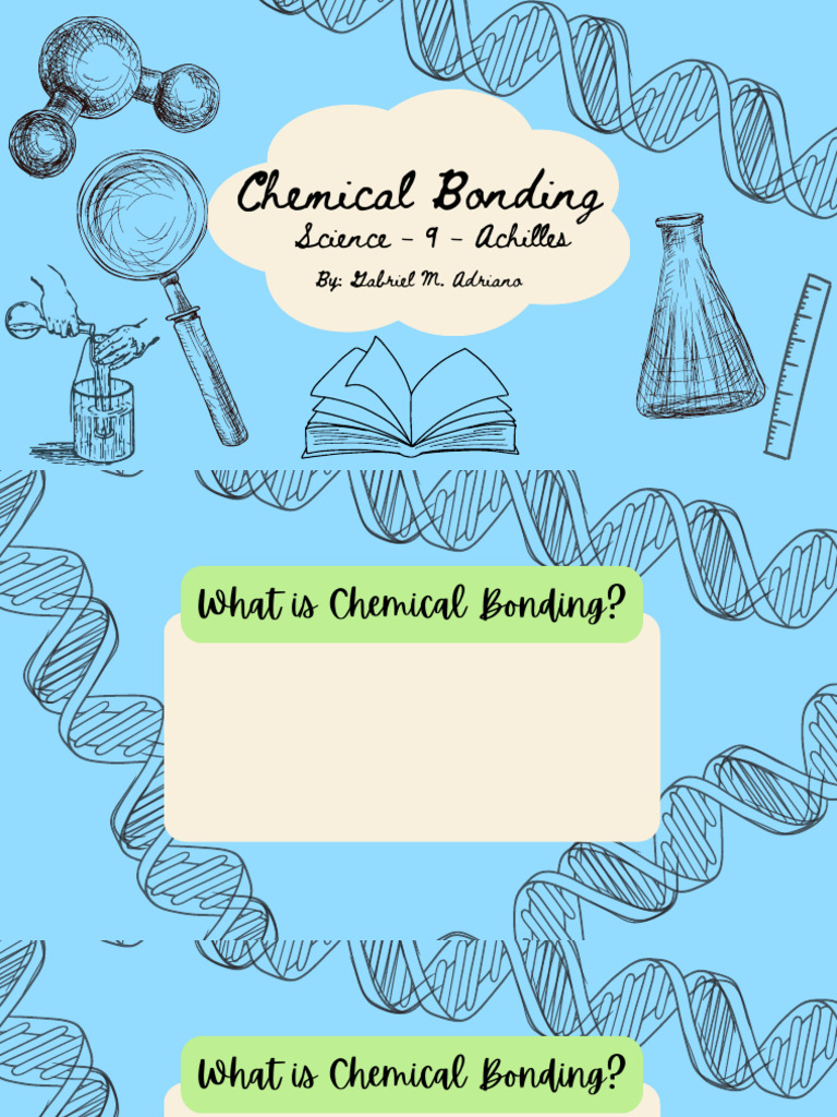 Chemical Bonding | PDF