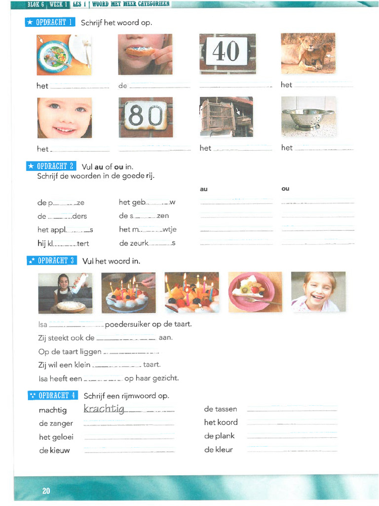 Staal Spelling Groep 4 Thema 6 en 7 | PDF