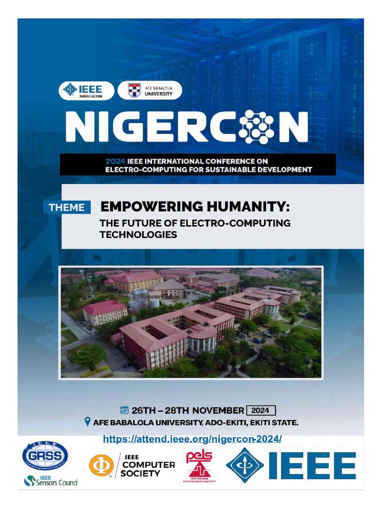 IEEE NIGERIA 2024 Brochure FINAL - Compressed | PDF