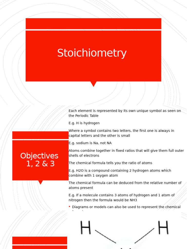 Chemistry O Level, Lesson 2, Stoichiometry | PDF | Molecules | Ion