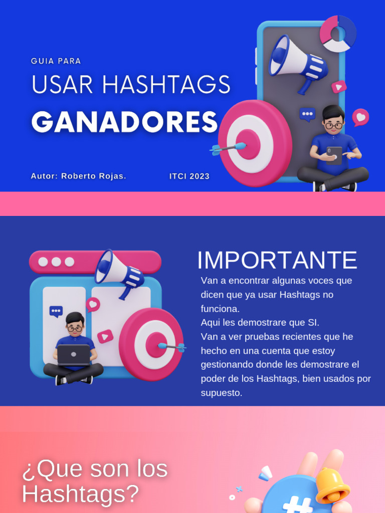 guia para Usa Hashtags ganadores | PDF