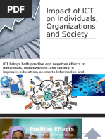 5 Positive Impacts of ICT in Society | PDF