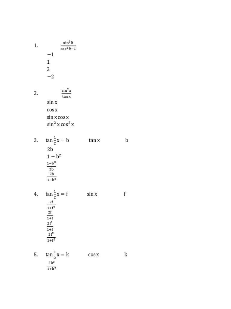 MTS 101 +++ COMPILED BY EXPLICIT | PDF | Trigonometric Functions | Combinatorics