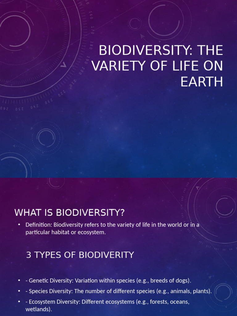 Biodiversity_Presentation | PDF