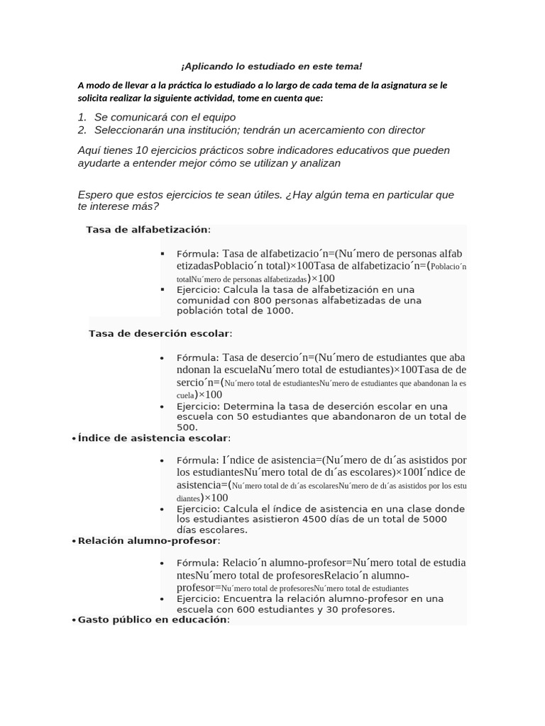 Aplicando Lo Estudiado en Este Tema | PDF