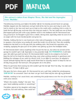 Matilda Chapter 10: The Hammer Throw | PDF