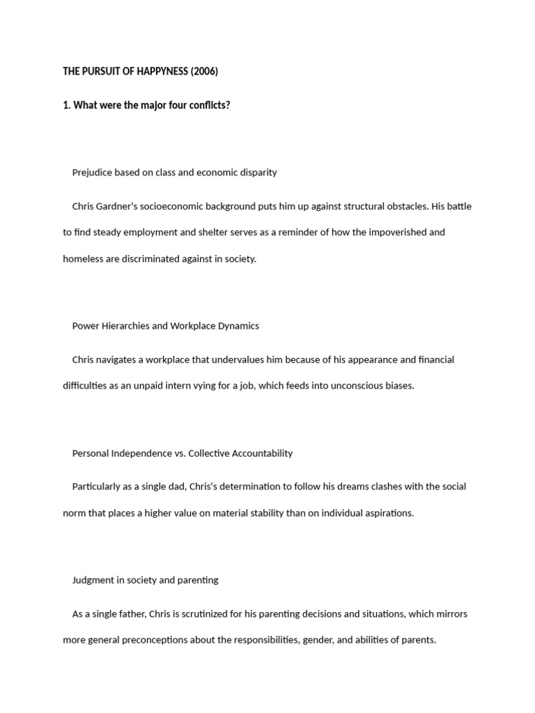 The Pursuit of Happyness | PDF | Bias | Parenting