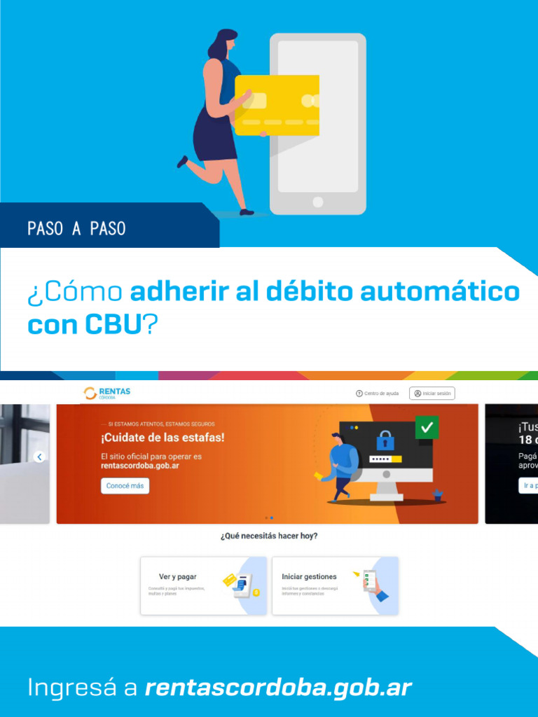 Ppgc Como Adherir Al Debito Automatico Con Cbu | PDF