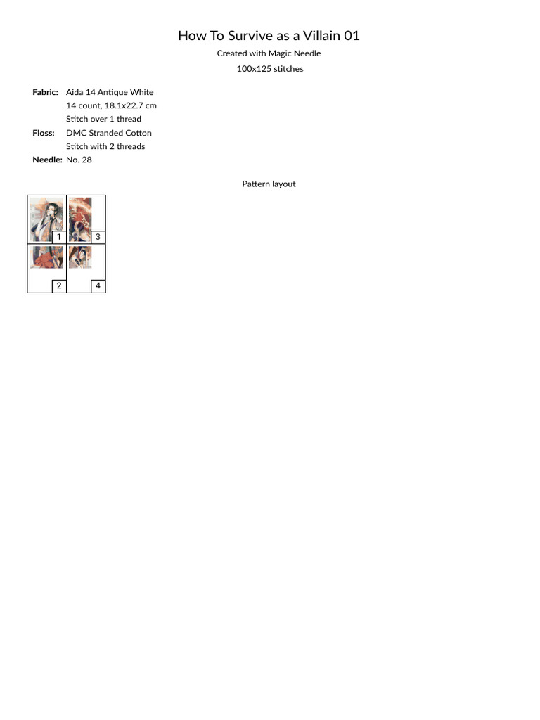 How To Survive As A Villain 01 | PDF