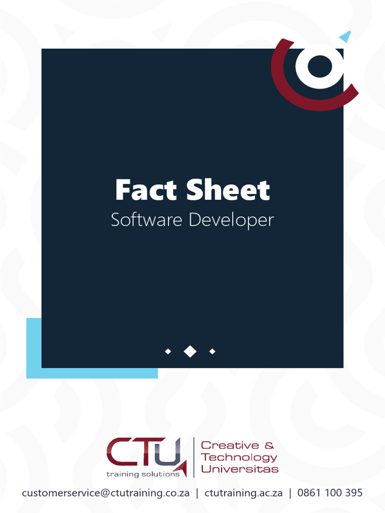 OC Software Developer Fact Sheet 2024 | PDF | Software | Software ...