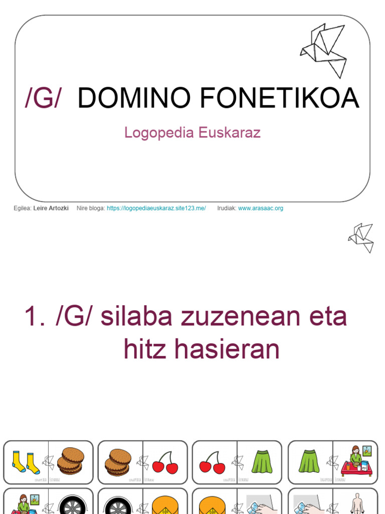 G - Domino Pikto-Pikto | PDF