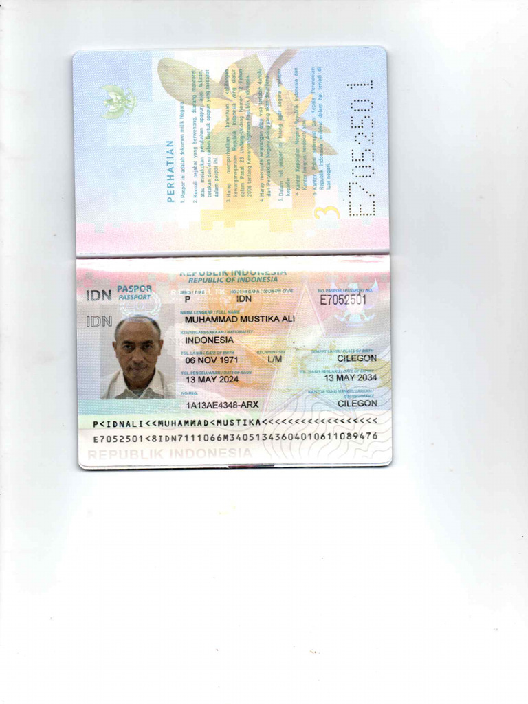 4.My Passport Ali frontside | PDF