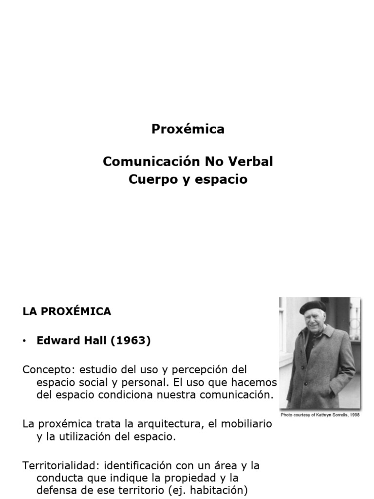 Proxémica | PDF